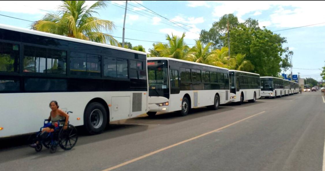 100 nuevos buses Yutong ingresan a Nicaragua: Son modelos diferentes